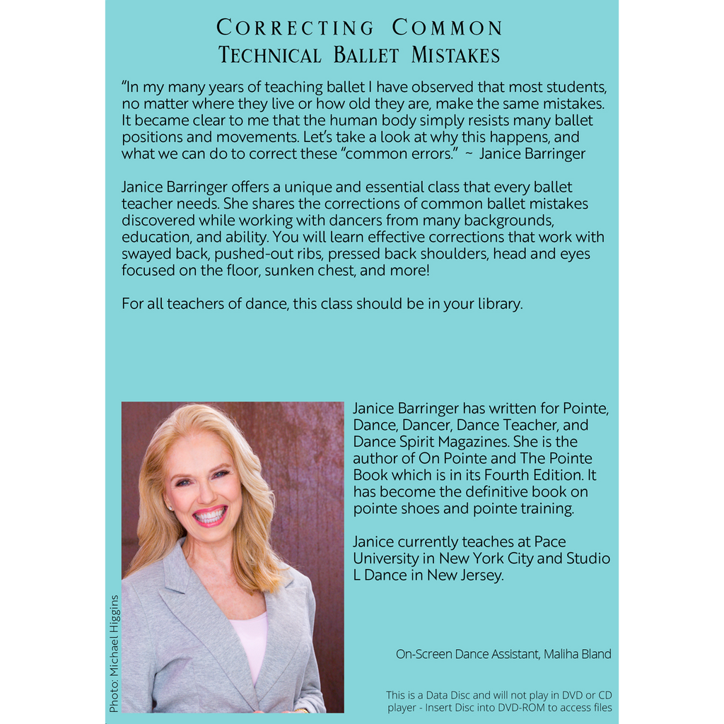 Correcting Common Technical Ballet Errors Download