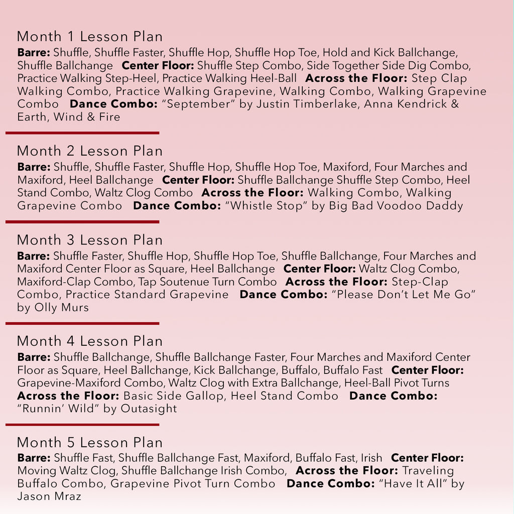 Dance Class Plans – Grade 2 Tap Bundle 1 by Darryl Retter | MusicWorks