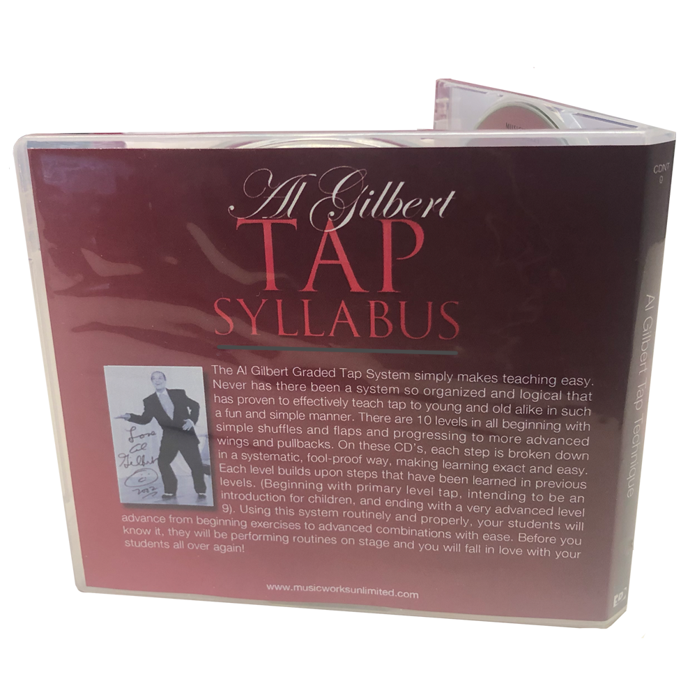 Al Gilbert Grade 9 Tap Technique – Master Level Tap Syllabus (CD Bundle)