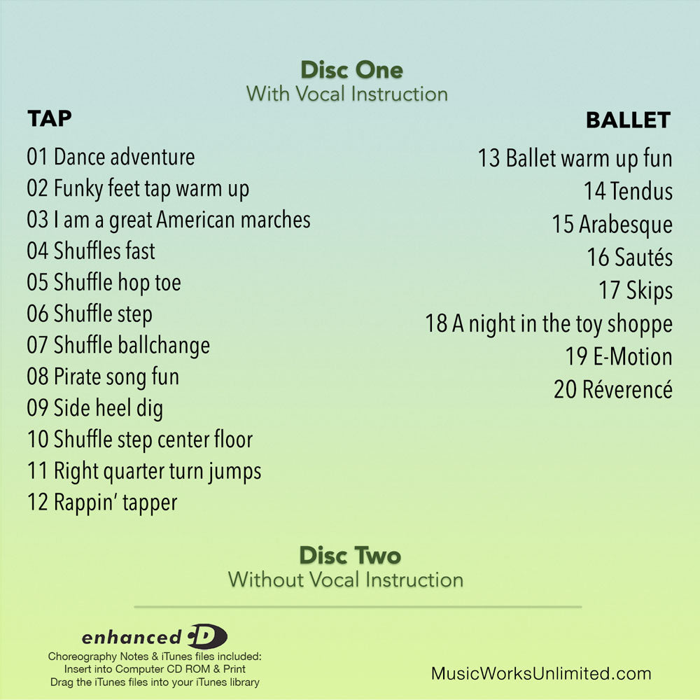 Dance Adventure Vol. 2 – Preschool Tap & Ballet Ages 3–6