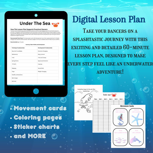 Dance Buddies Under the Sea Preschool Dance Class Plan