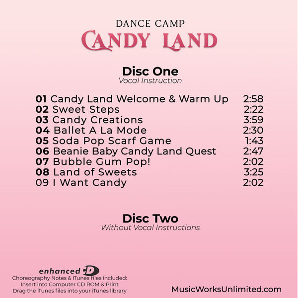 Candy Land – Preschool Dance Camp Class Download by Becca Retter