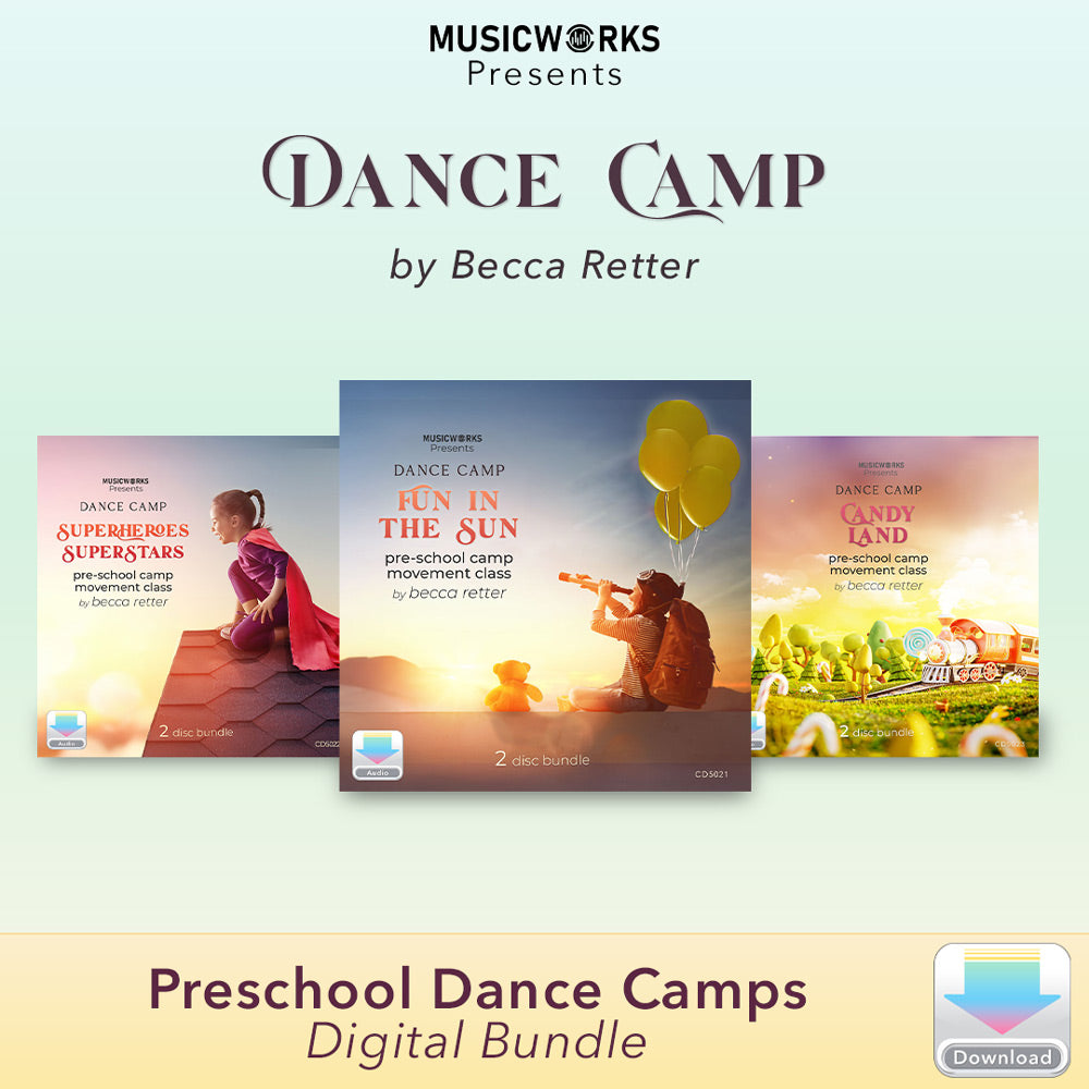Preschool Dance Camp Digital Bundle by Becca Retter | MusicWorks