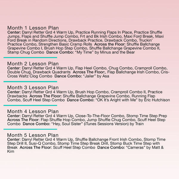 Dance Class Plans – Grade 4 Tap Bundle 1 by Darryl Retter | MusicWorks