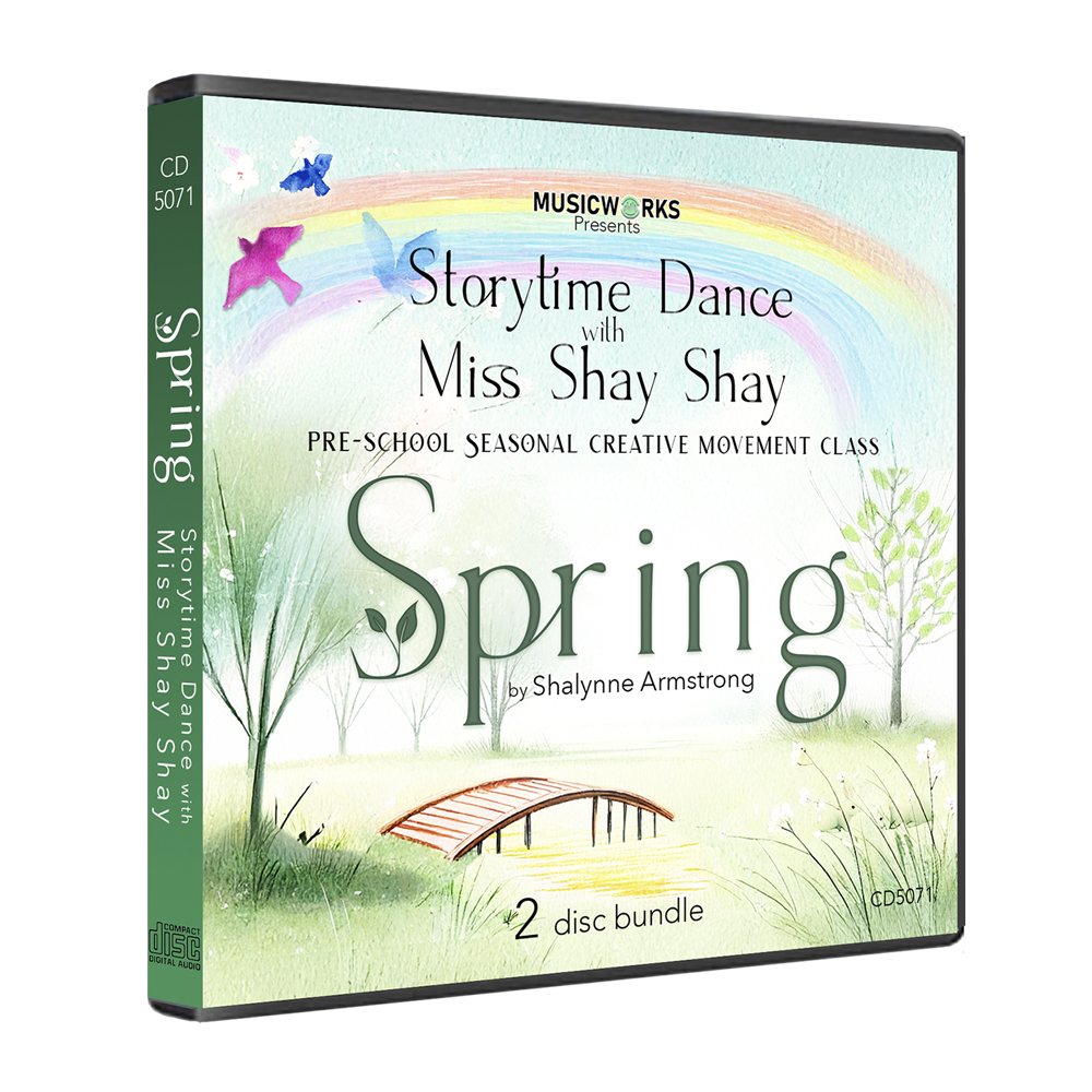 Spring Storytime Dance with Miss Shay Shay CD by Shalynne Armstrong