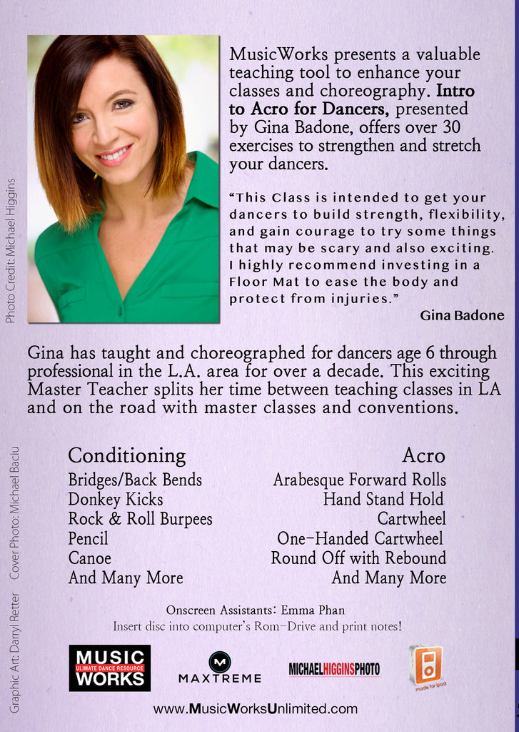 Intro to Acro for Dancers