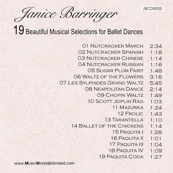 19 Beautiful Musical Selections for Ballet Dances